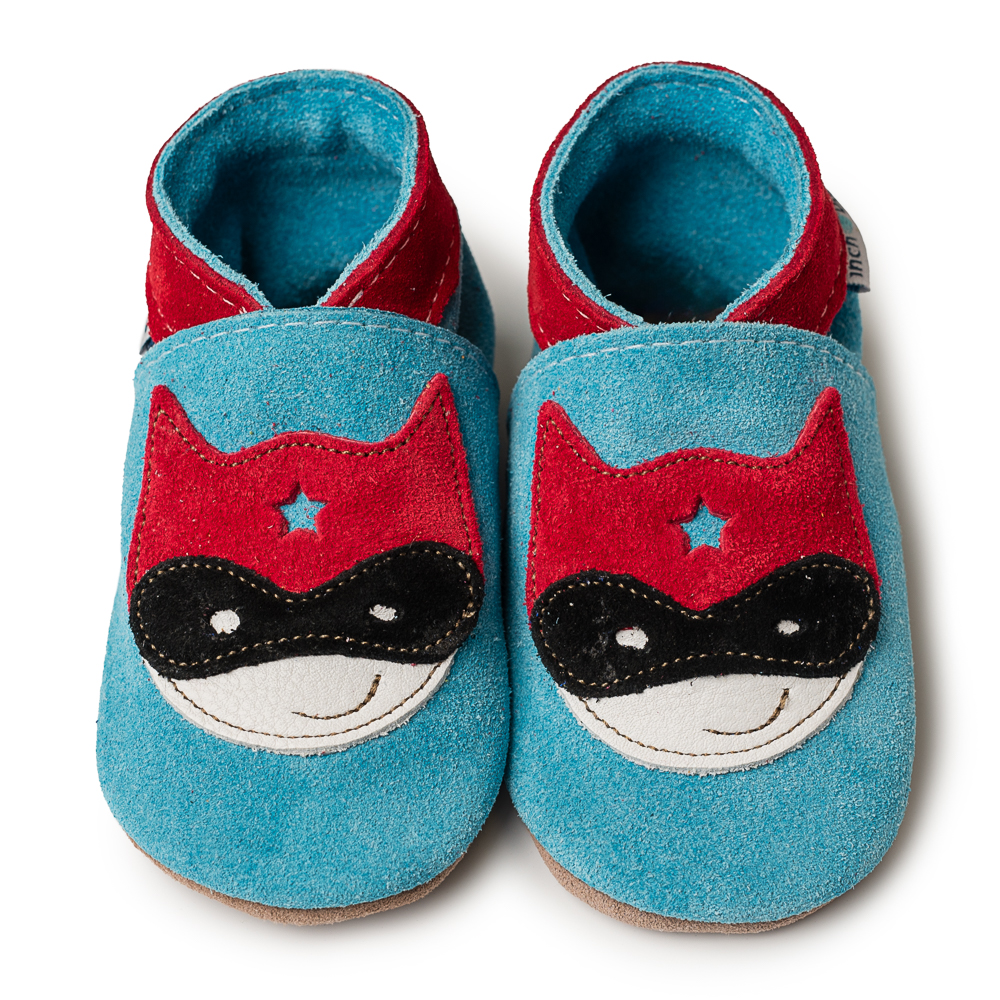 Astro Boy Marine Blue Suede | Baby Superhero Shoes | Inch Blue ...