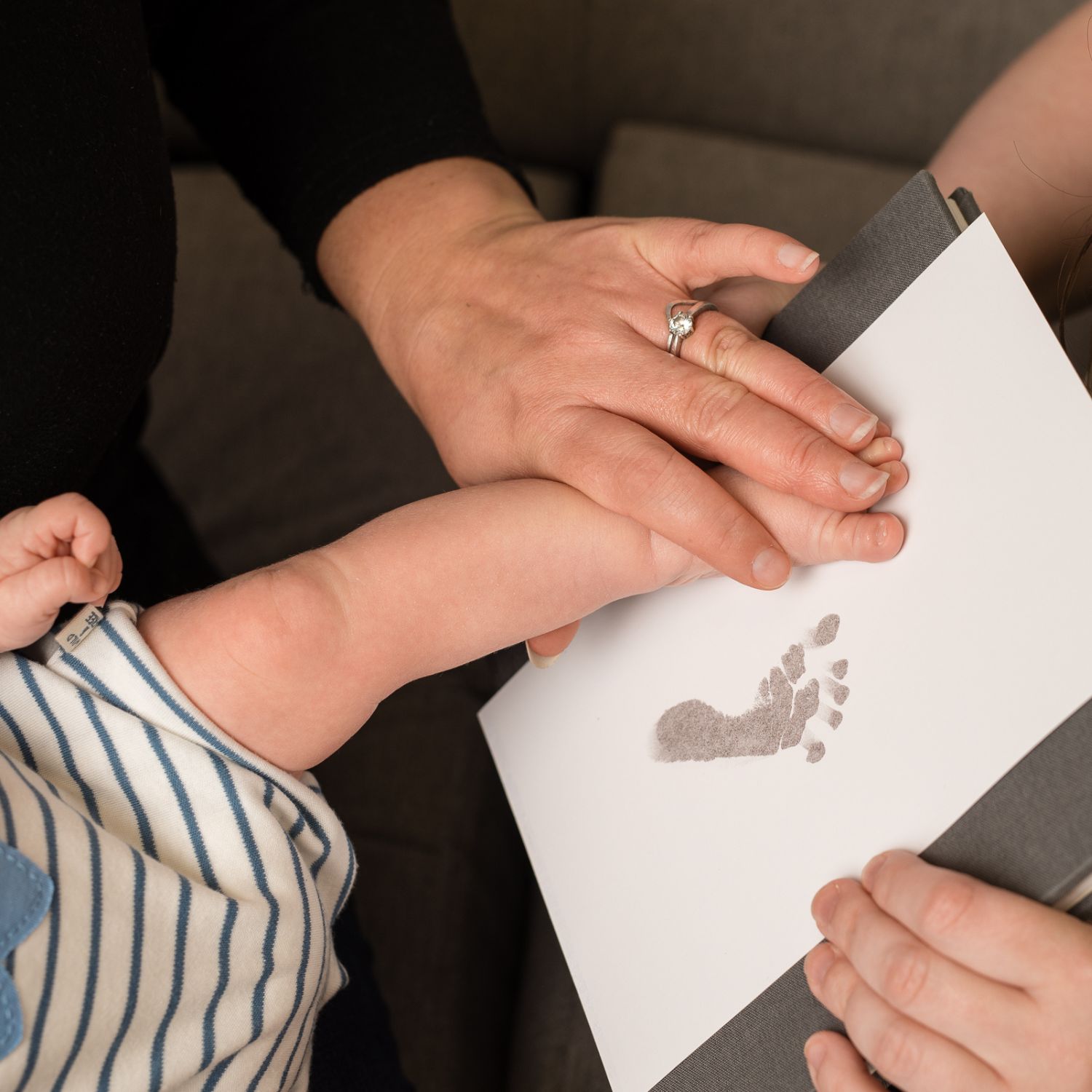 Baby Footprint Kit | Inkless Footprints | Keepsake | Baby Gift | Inch Blue - inchblue.com
